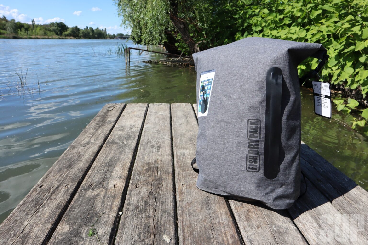 Vízálló táskák tesztje - Fish Dry Pack - SUPlife.hu