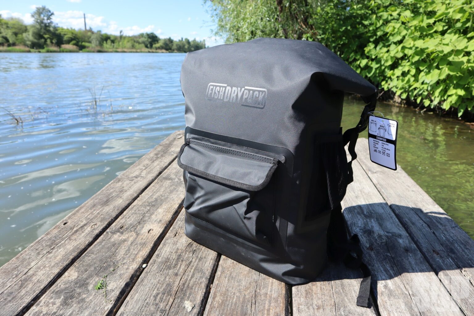 Vízálló táskák tesztje - Fish Dry Pack - SUPlife.hu